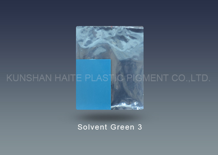 Solvent Green 3 CAS No 128-80-3 Transparent Green Pink-shaped Solvent Dye